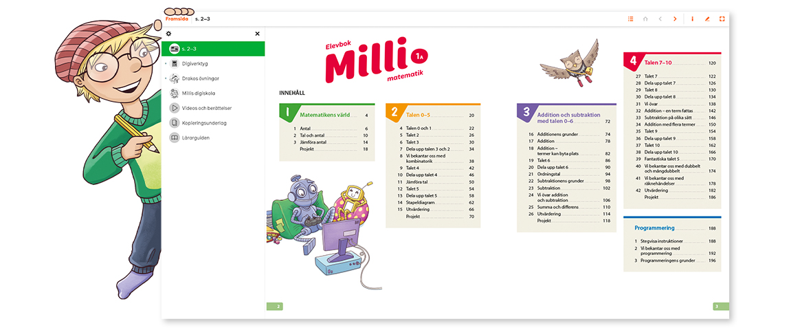 Milli matematik, upplaga 1 | Sanoma Utbildning