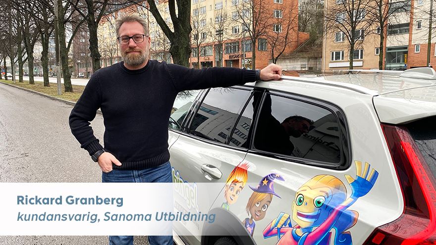 ”Det bästa med att vara kundansvarig är att få vara ute på skolorna och ...