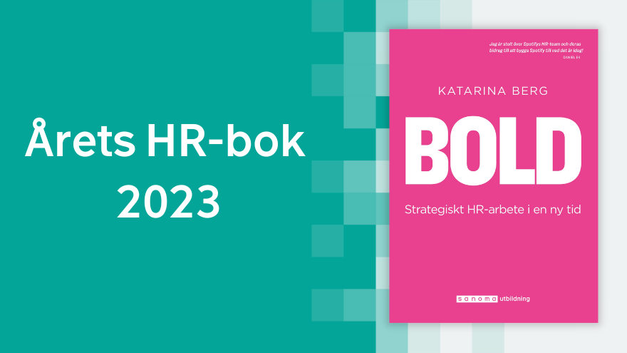 BOLD är årets HR-bok 2023! | Sanoma Utbildning